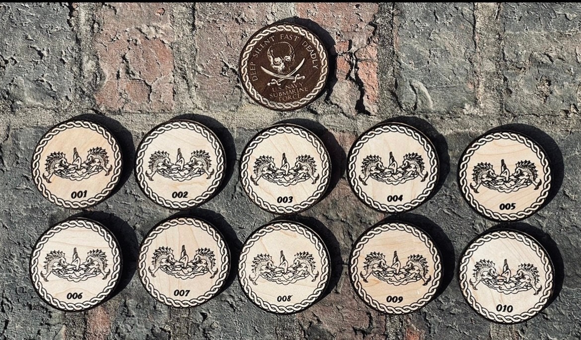 Custom Wood Challenge Coin | Etsy