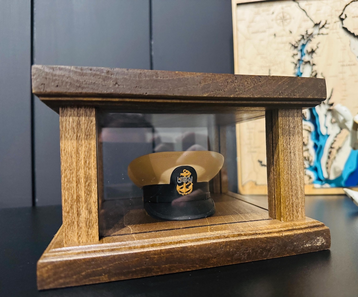 Navy Chief Custom Miniature Hat Box - Etsy