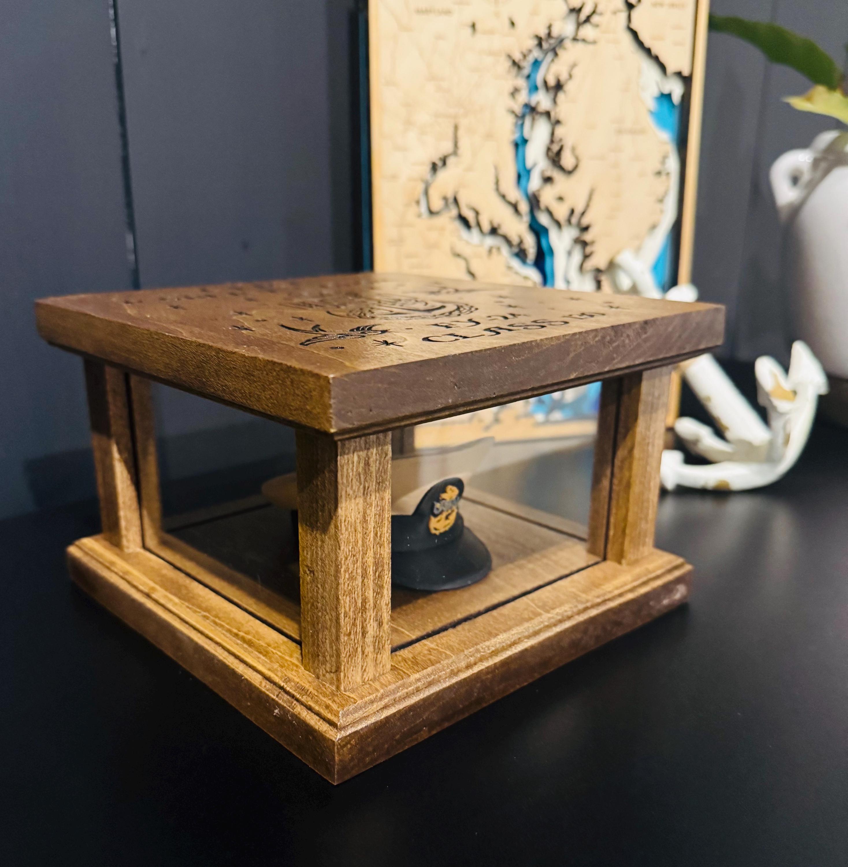 Navy Chief Custom Miniature Hat Box - Etsy