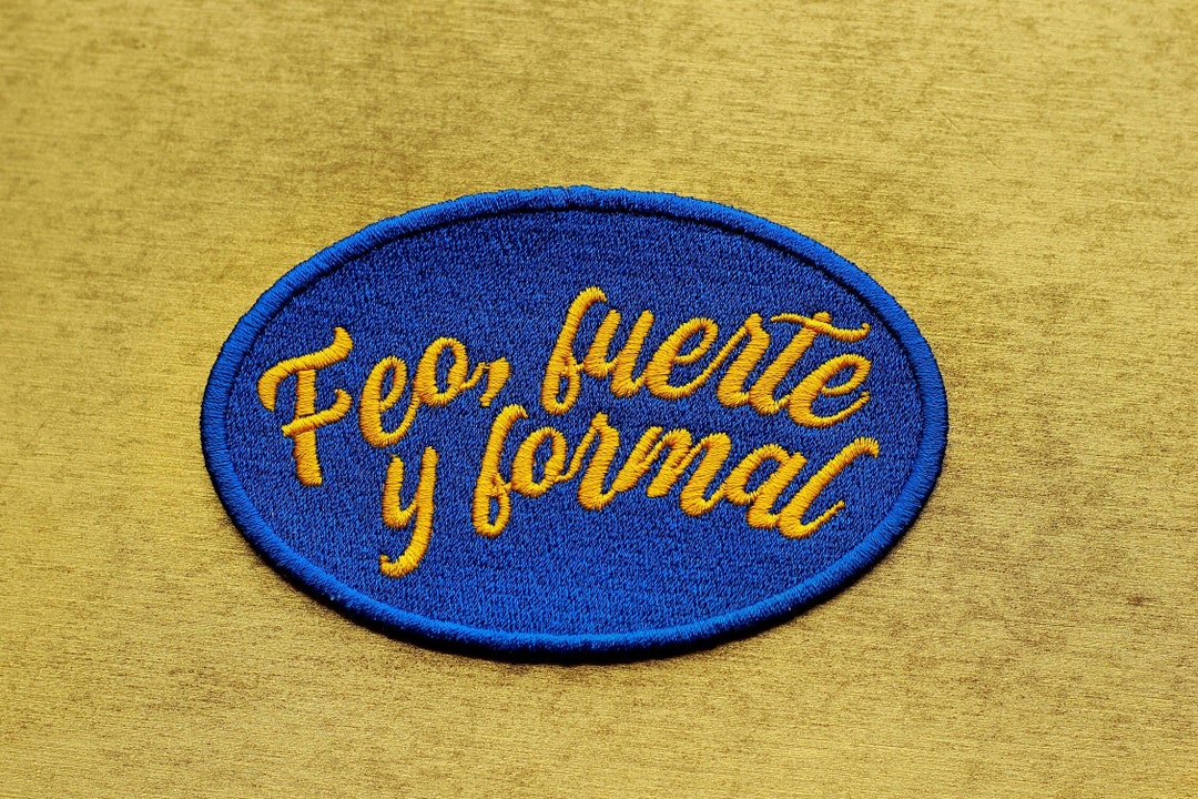 Embroidered Patch | Feo, Fuerte Y Formal | Nuclear Fallout Doomsday ...