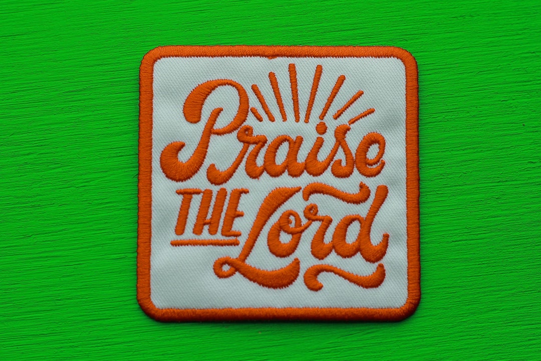 Praise the Lord (carrot) - Christian Patches, Patch For, Trucker Hat ...