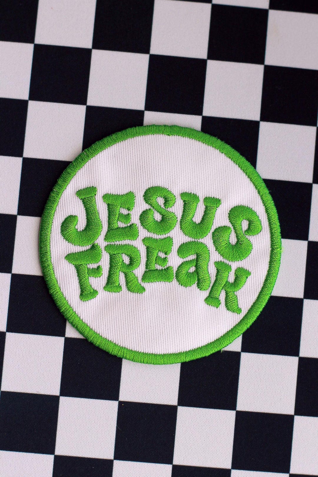Embroidered Patch | Jesus Freak | Gospel Church Prayer Bible Verse ...