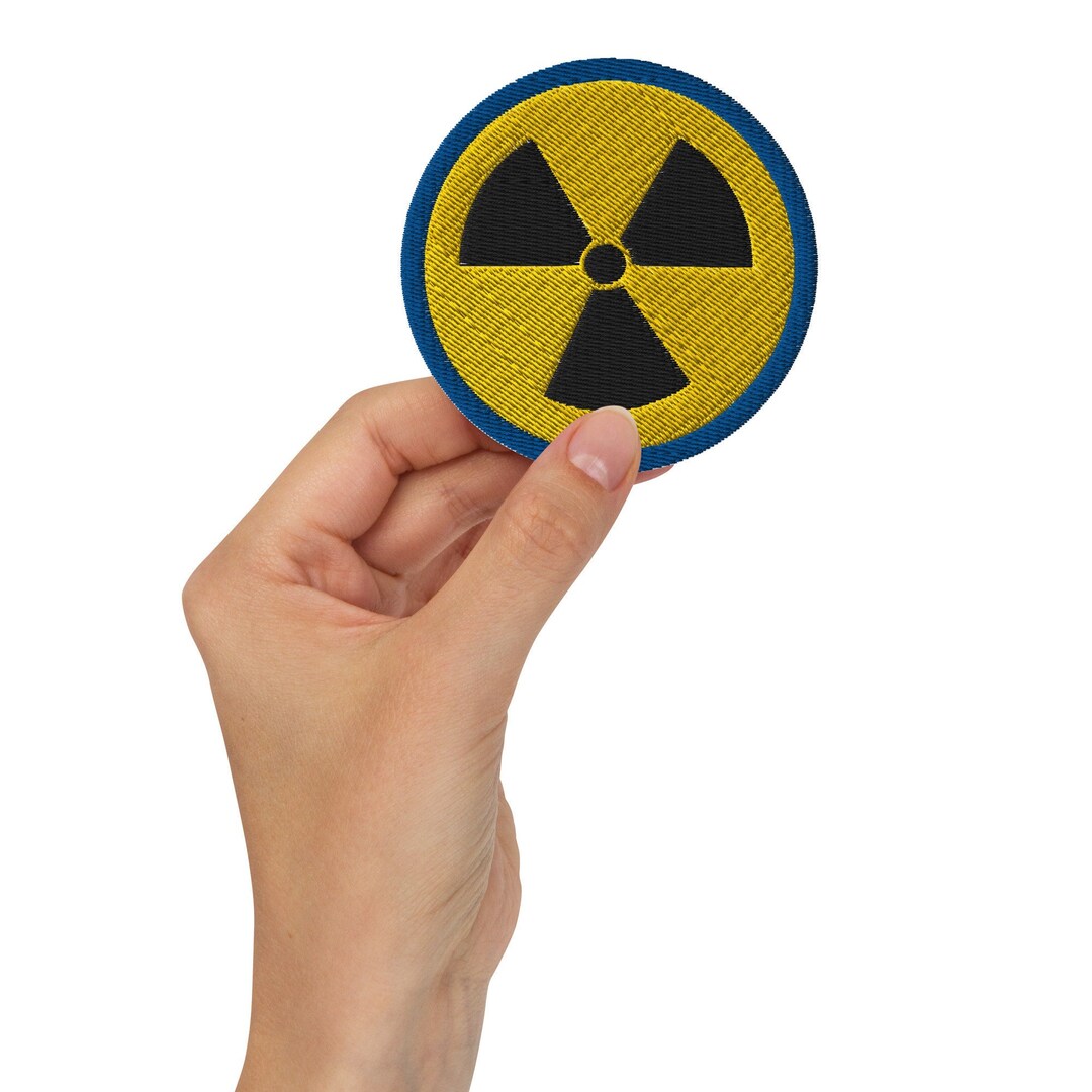Embroidered Patch Radioactive Symbol Fallout New Vegas Series Video ...