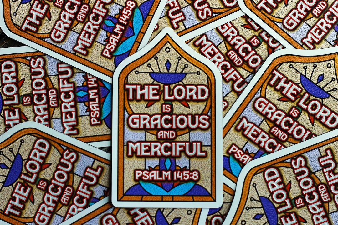 Magnet | Psalm 145:8 | Christian Bible Verse Fridge Magnets Prayer ...
