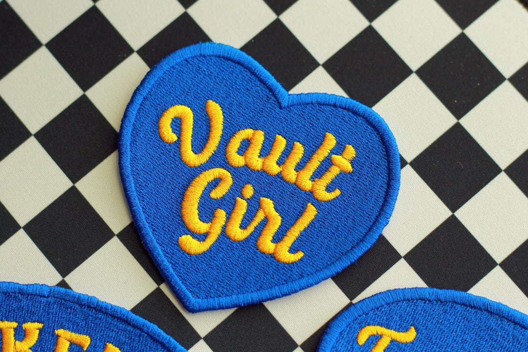 Vault Girl Embroidered Patch - for Cosplay, Cosplay Outfit, Nuclear ...