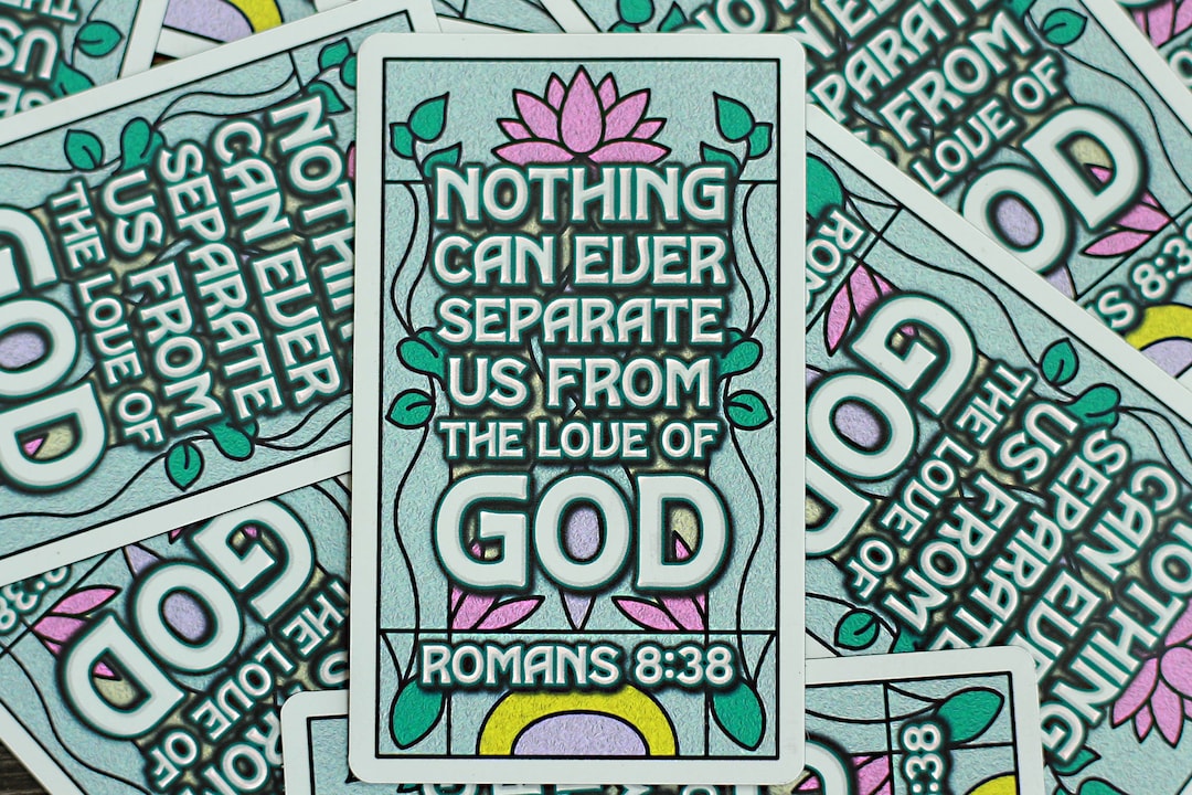 Bible Verse Magnet | Romans 8:38 | Christian Fridge Magnets Prayer ...