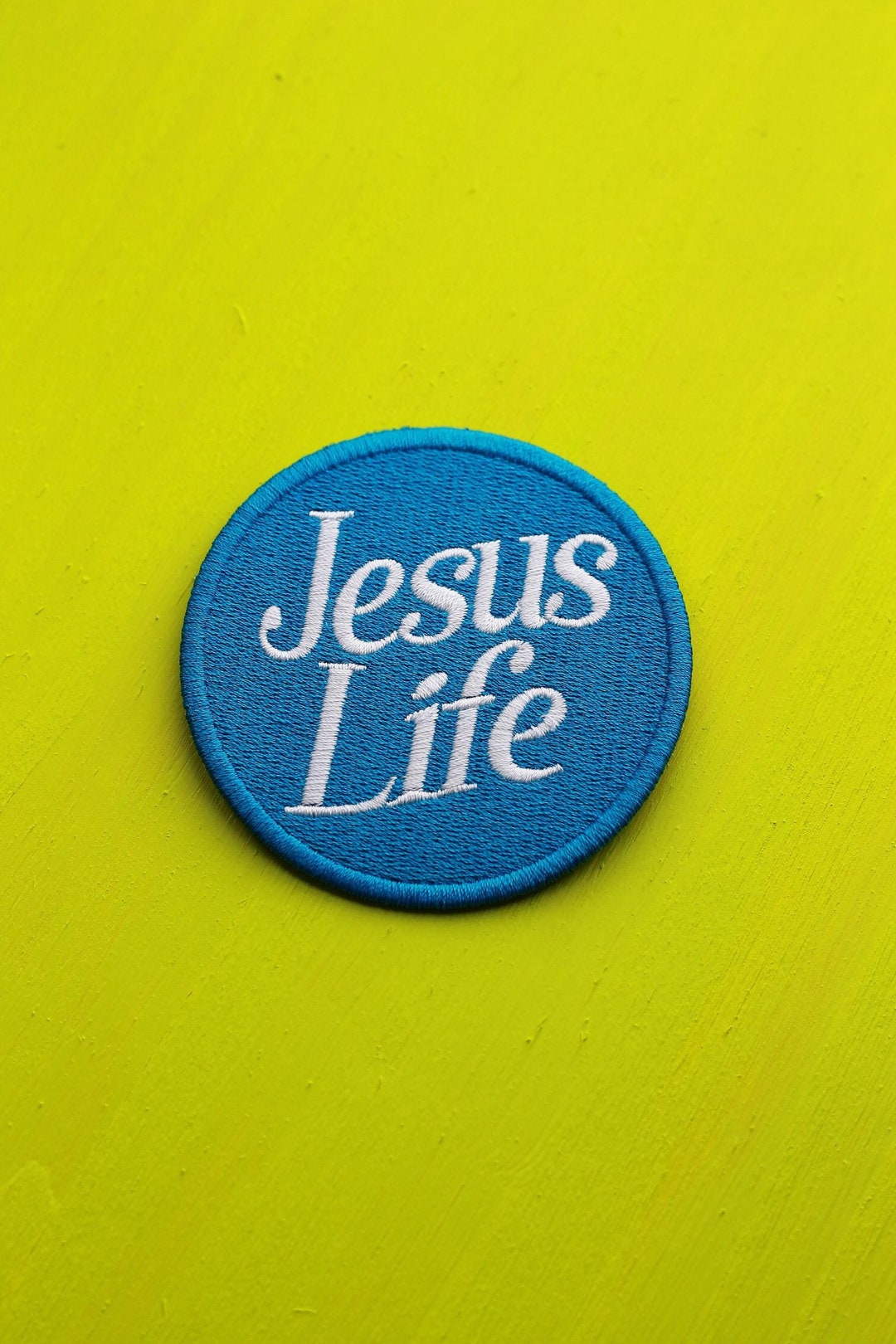 Embroidered Patch | Jesus Life | Trucker Hat Patches Yahweh Praise ...