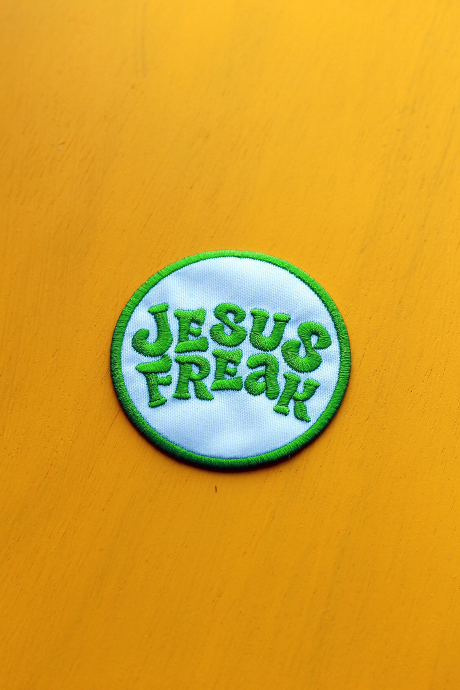 Embroidered Patch | Jesus Freak | Gospel Church Prayer Bible Verse ...