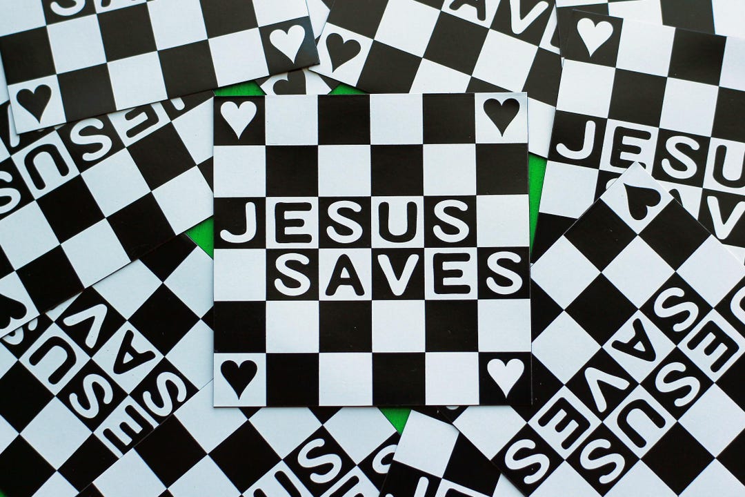 Magnet | Jesus Saves | Christian Bible Verse Fridge Magnets Prayer ...