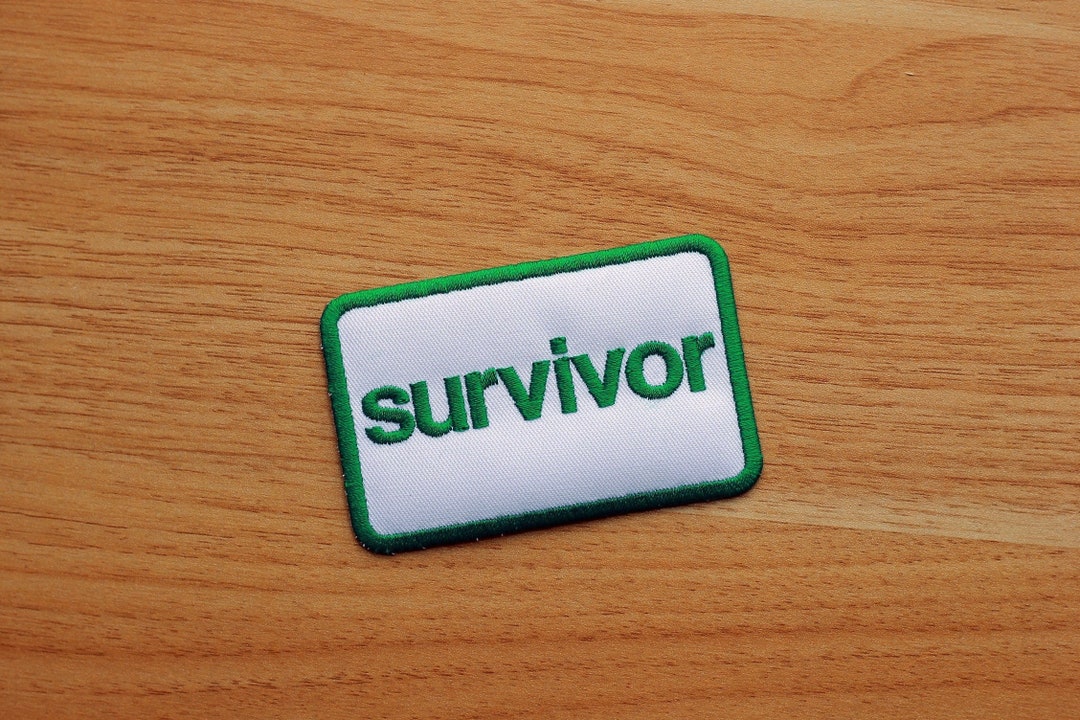 Embroidered Patch | Survivor | 12 Colors Available Cancer Remission ...