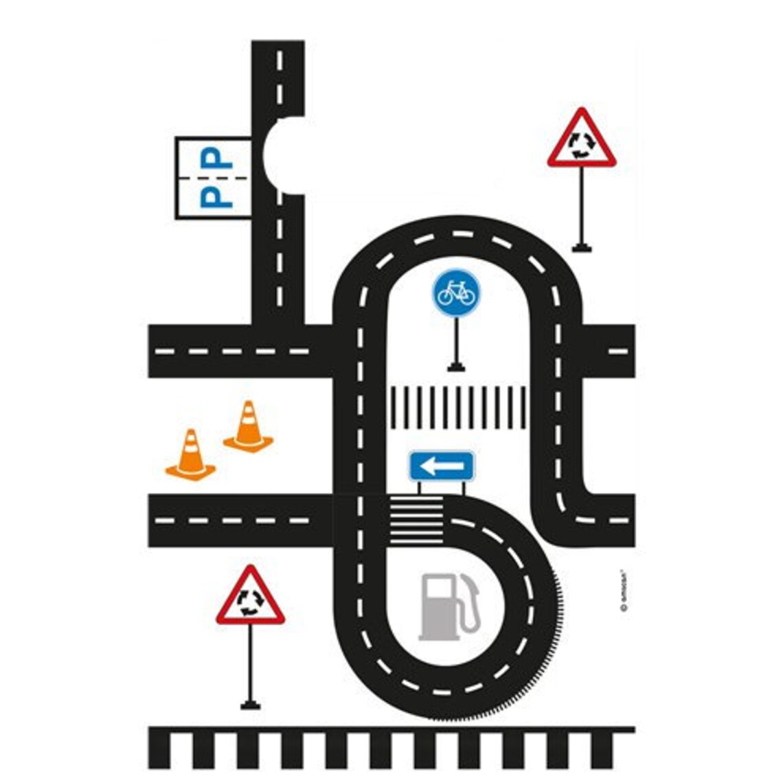 Road Map Party Bags - Etsy