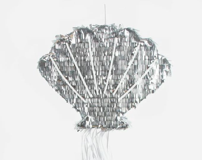 Silver Seashell Piñata - Etsy
