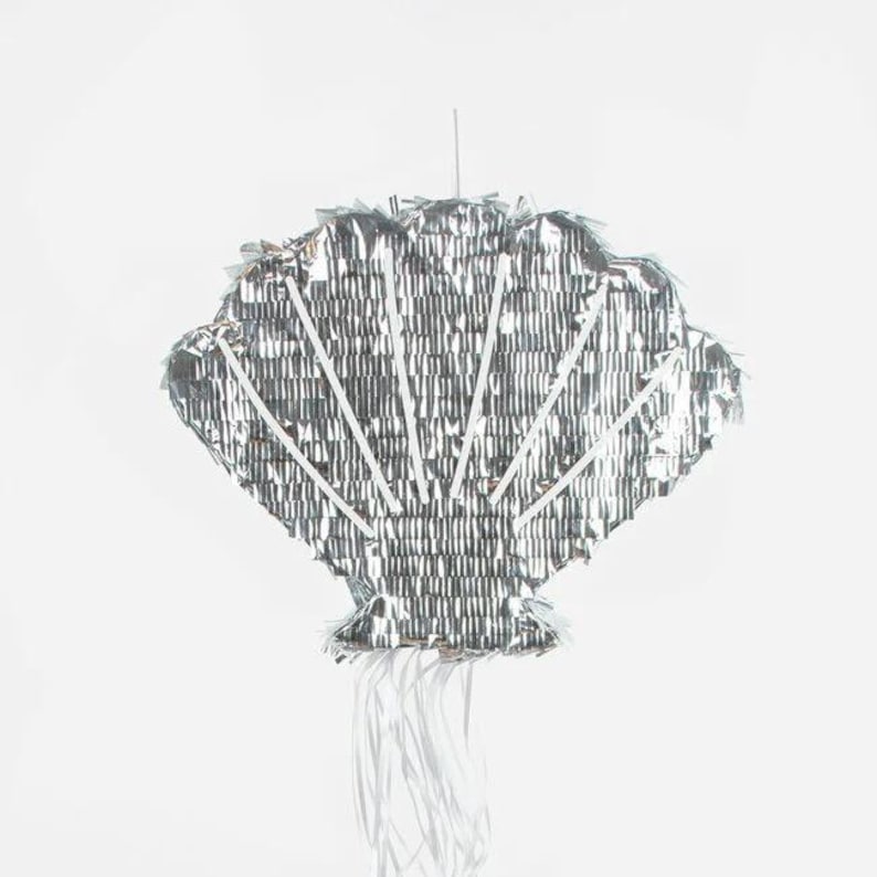 Silver Seashell Piñata - Etsy