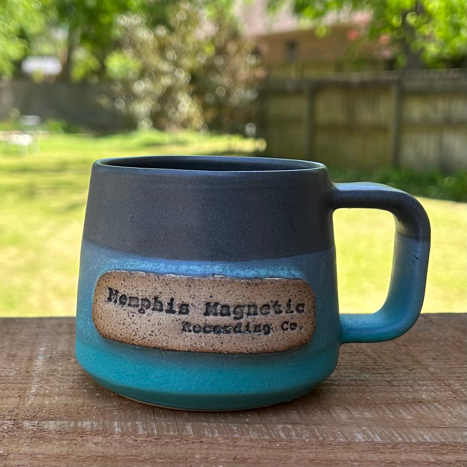 Memphis Magnetic Coffee Mug: Hand Thrown Ceramic Mug in White and Black ...