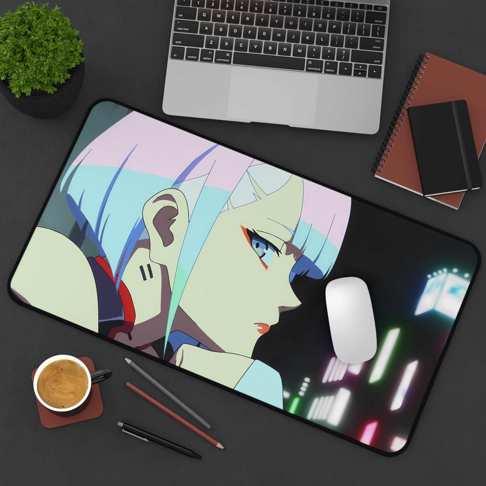 Anime Desk Mat Anime Mouse Pad - Etsy