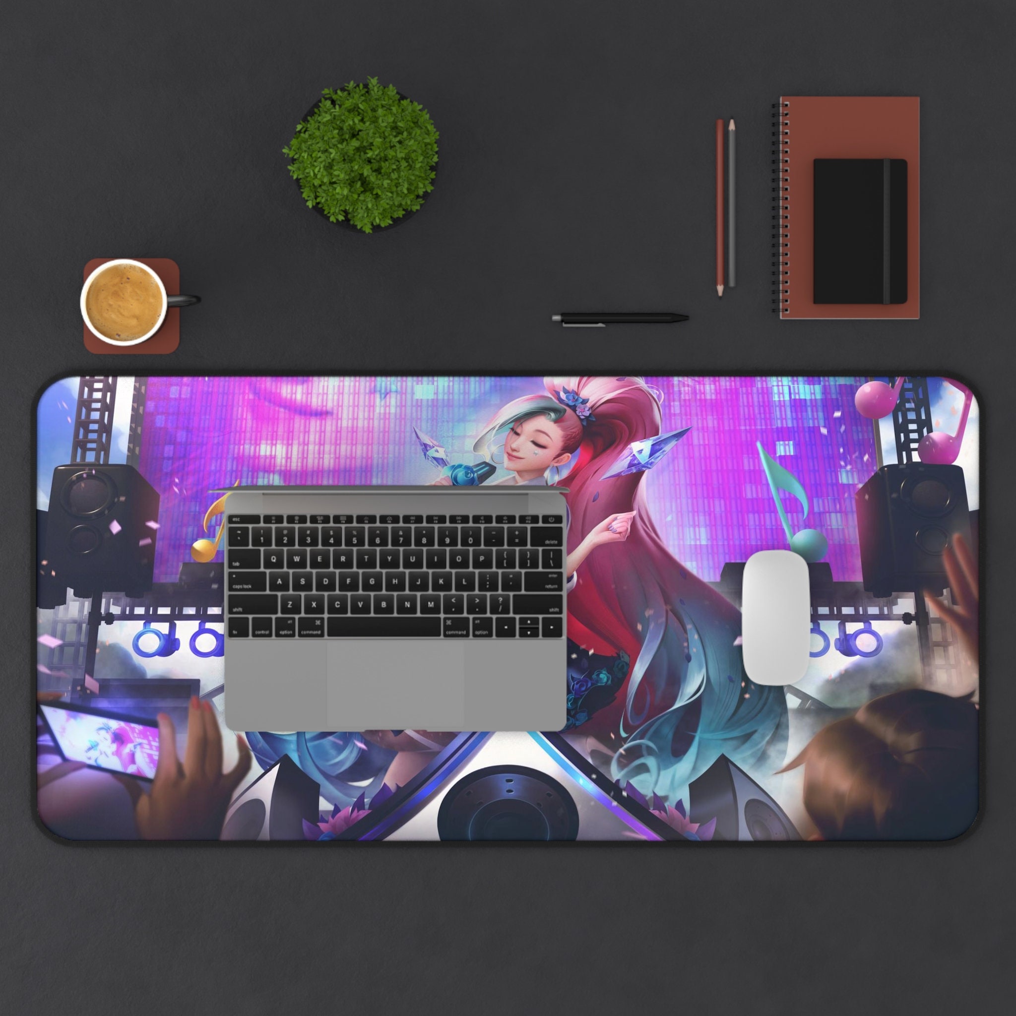 Seraphine Lol Desk Mat League of Legends Seraphine - Etsy