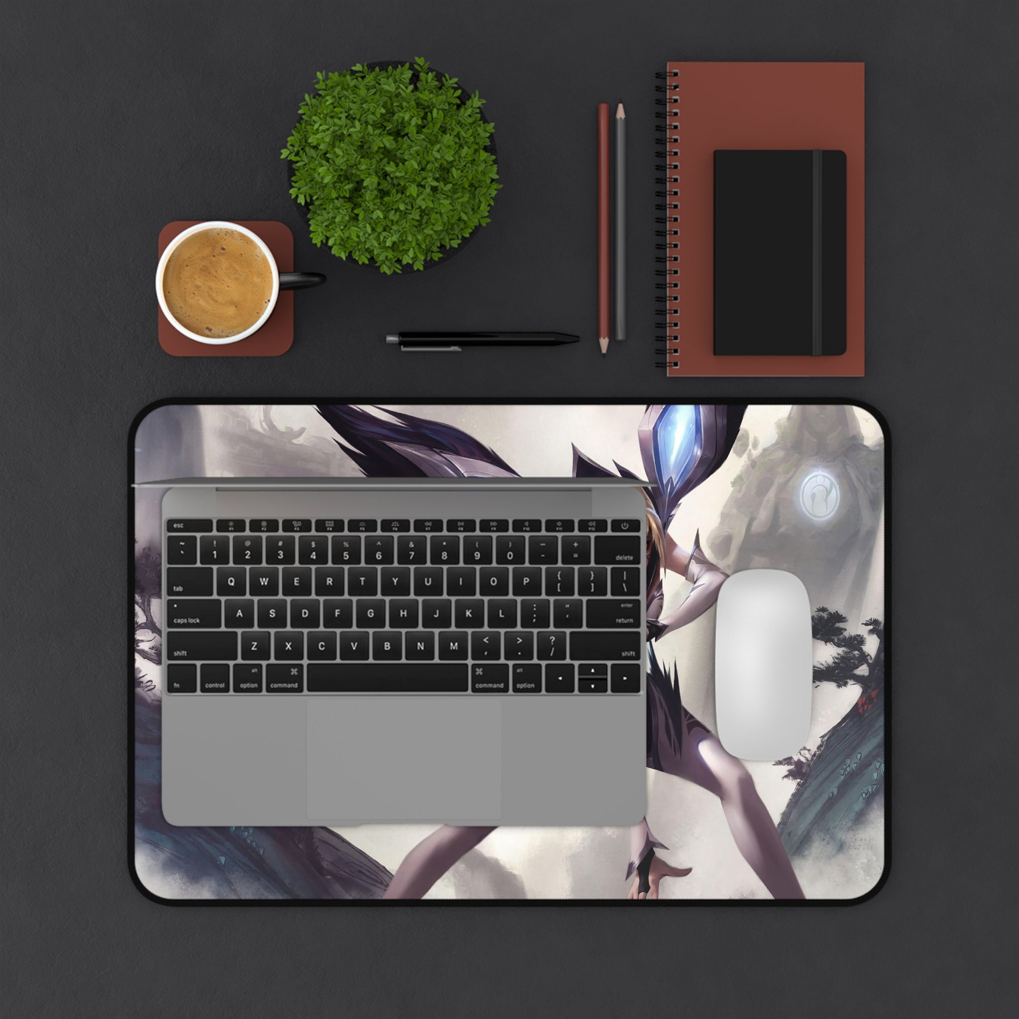 Kai'sa Lol Desk Mat League of Legends Kai'sa Wallpaper Gaming Desk Mat ...