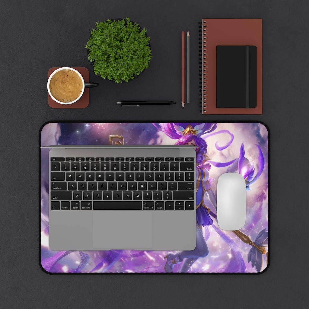 Janna Lol Desk Mat League of Legends Janna Wallpaper Gaming Desk Mat ...