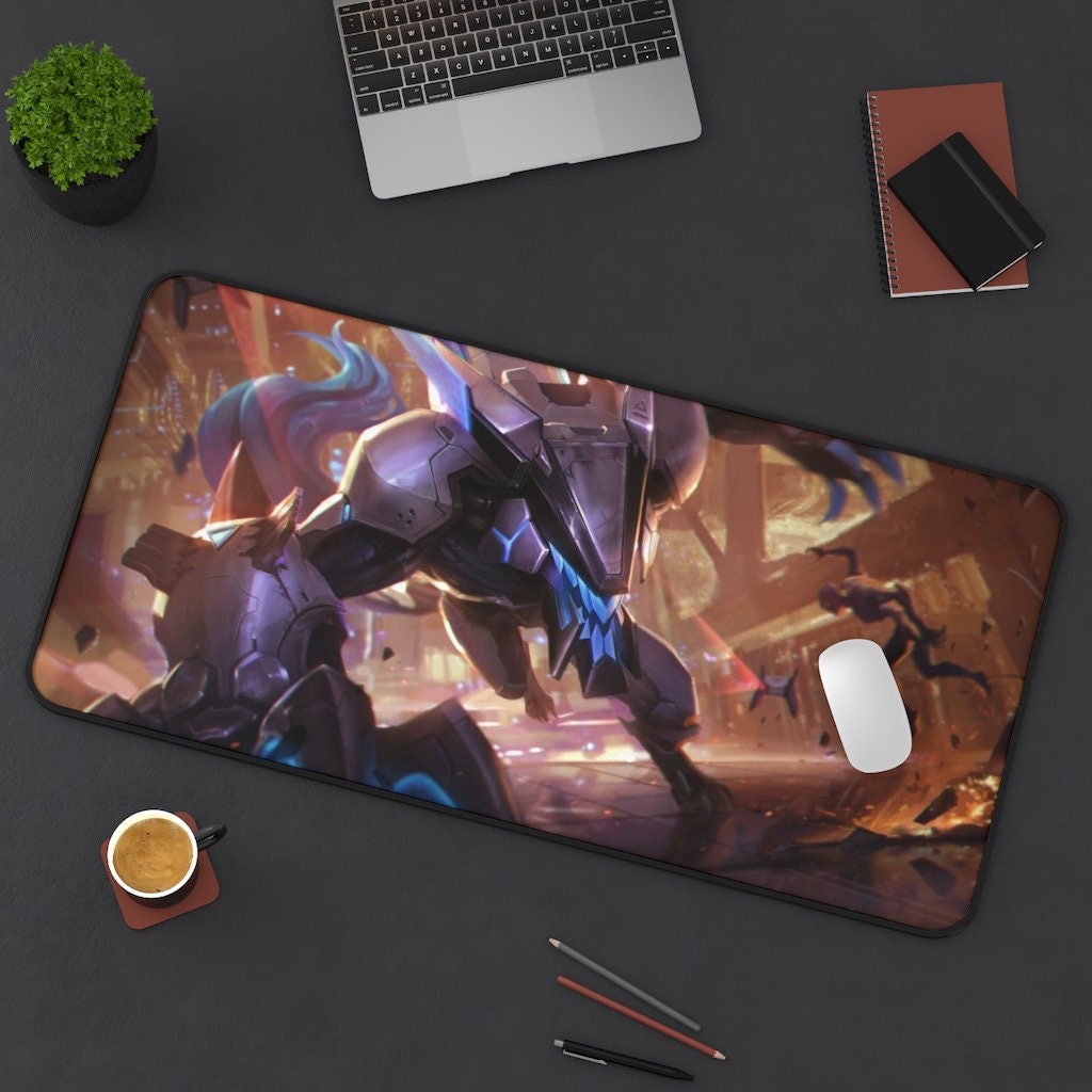 Warwick Lol Desk Mat League of Legends Warwick Wallpaper Gaming Desk ...