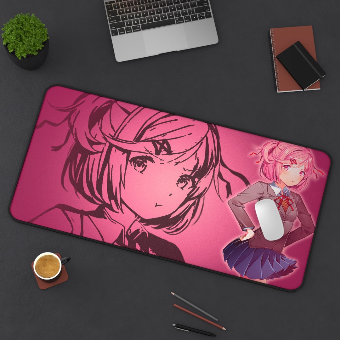 Natsuki Doki Doki Desk Mat - Etsy