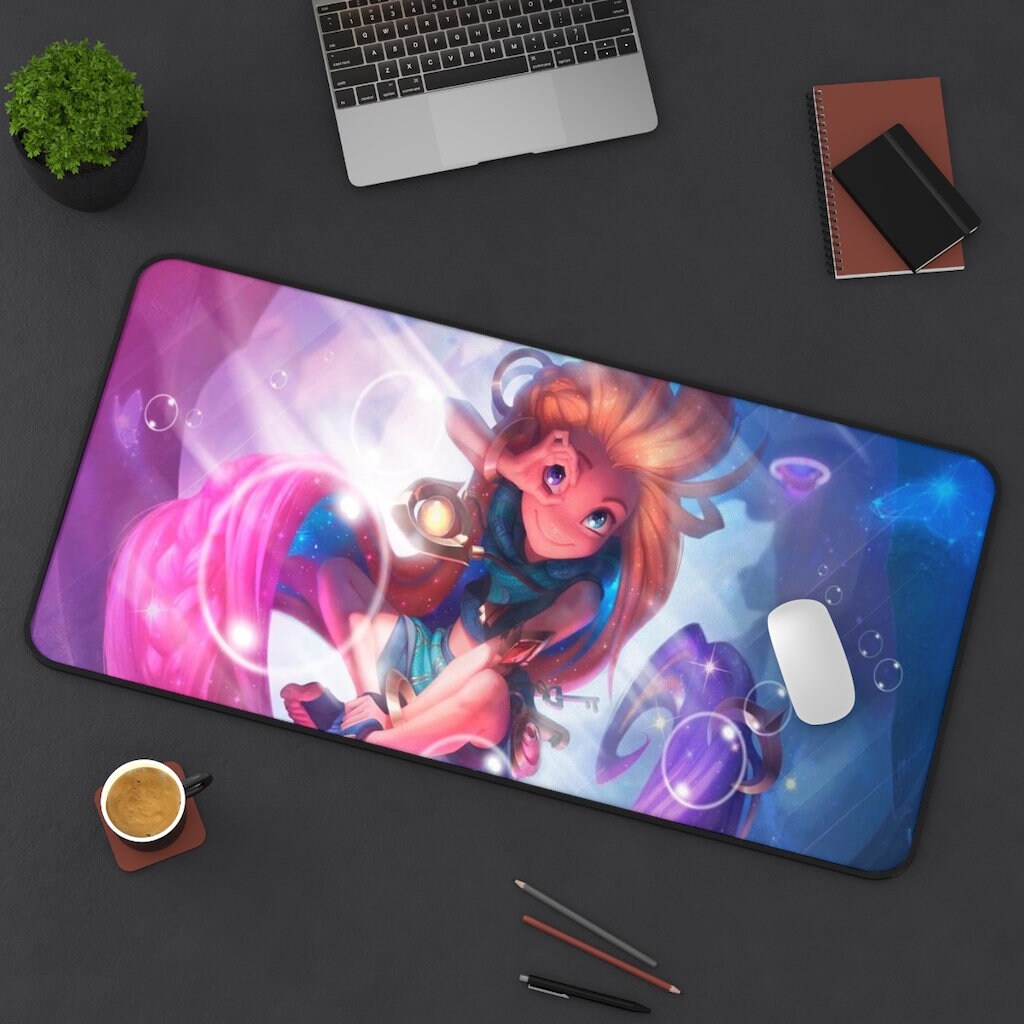 Zoe Lol Desk Mat League of Legends Zoe Wallpaper Gaming Desk Mat League ...