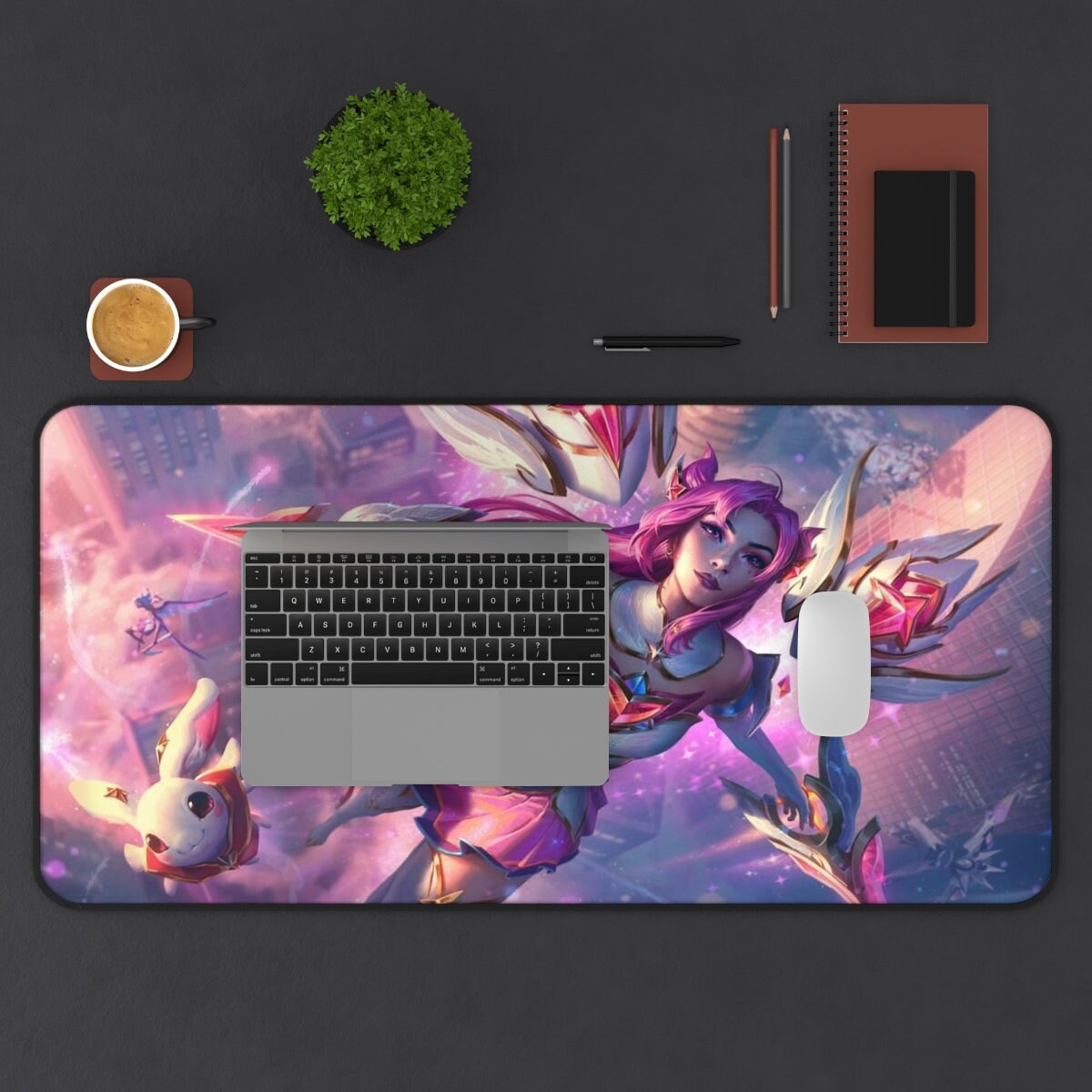 Kai'sa Lol Desk Mat League of Legends Kai'sa Wallpaper Gaming Desk Mat ...