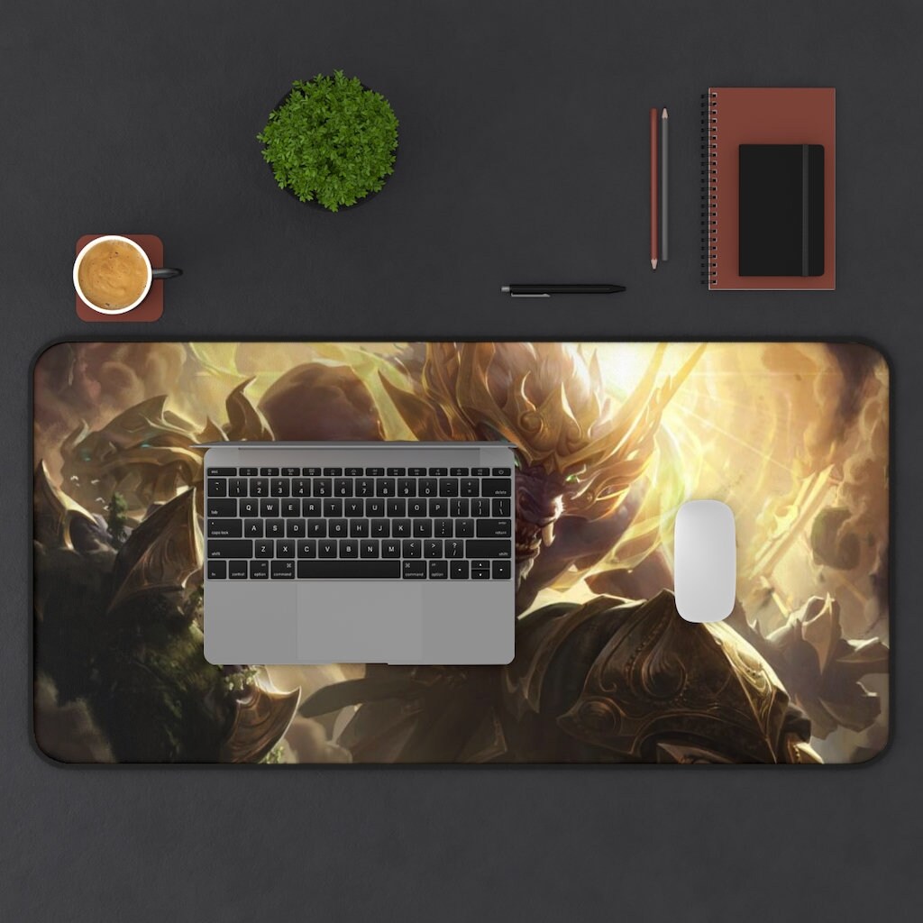 Warwick Lol Desk Mat League of Legends Warwick Wallpaper Gaming Desk ...