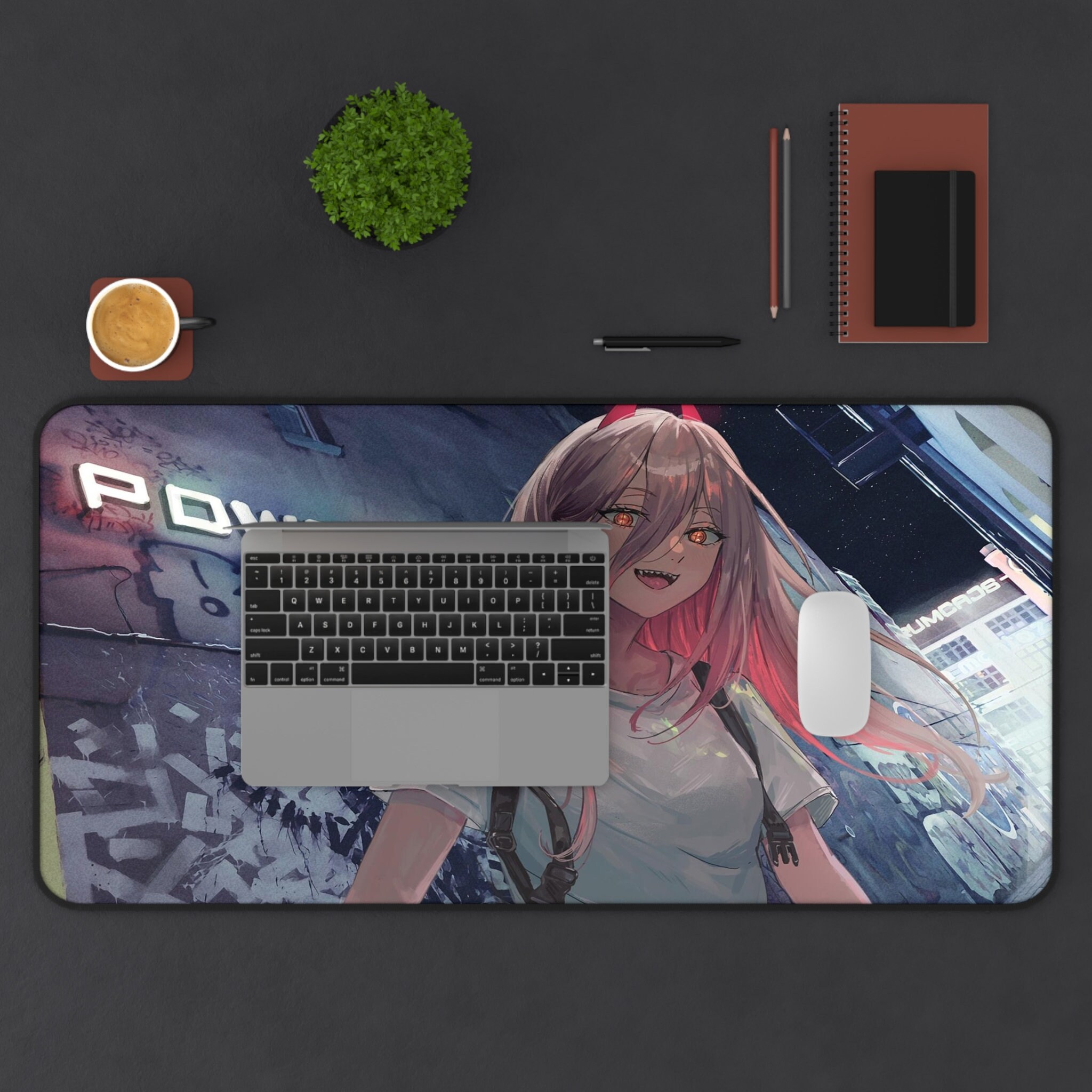 Anime Desk Mat Anime Mouse Pad Large Desk Mat Anime - Etsy