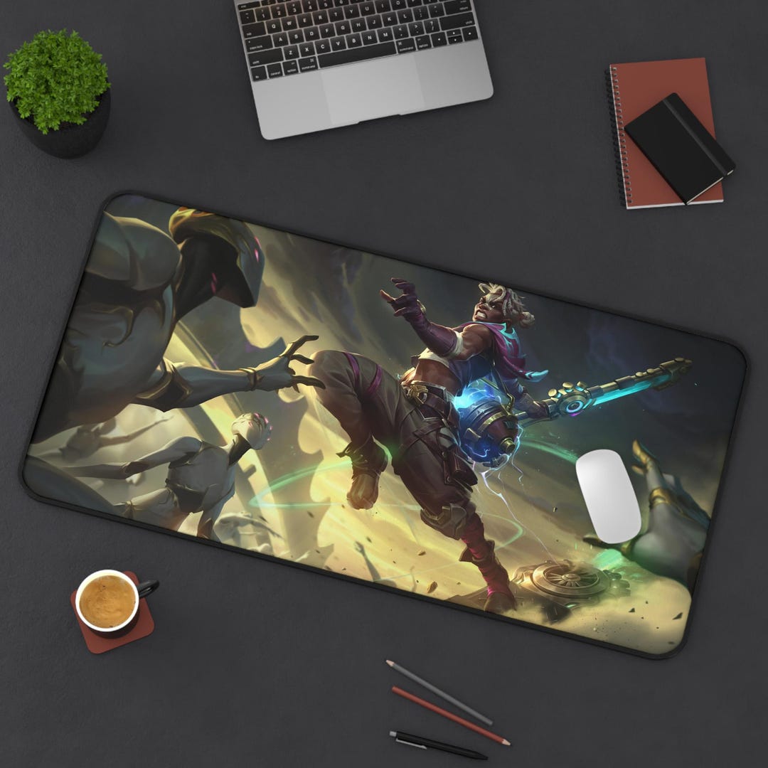 Arcane Last Stand Ekko Desk Mat - Etsy