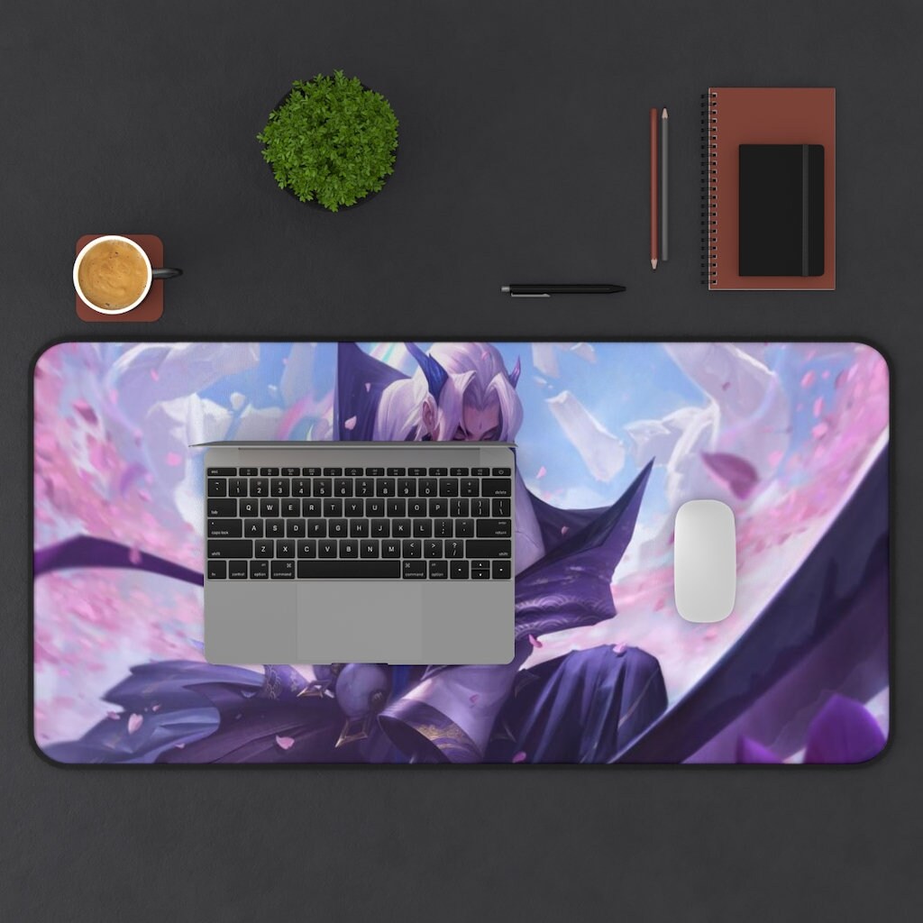 Yone Lol Desk Mat League of Legends Yone Wallpaper Gaming Desk Mat ...
