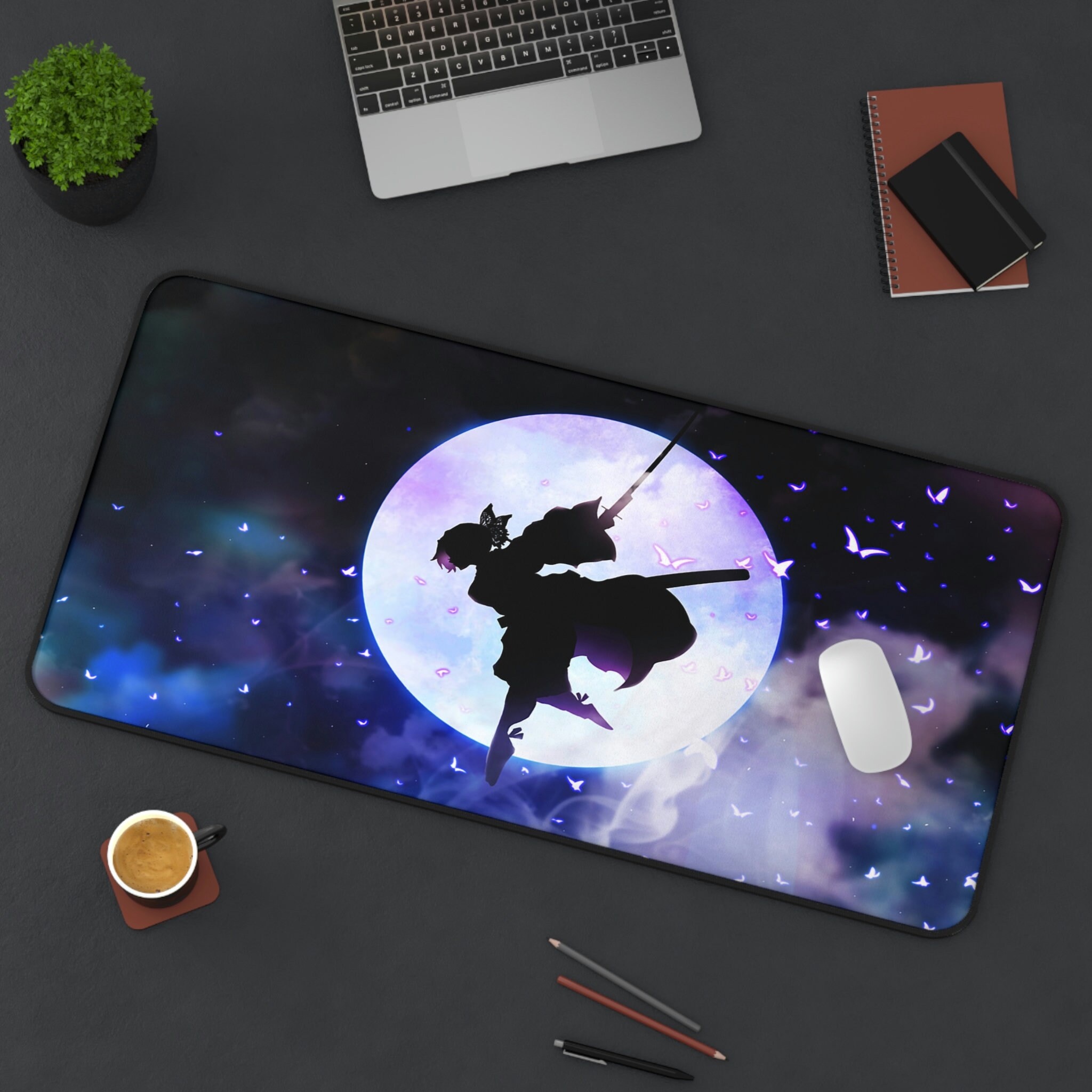 Anime Desk Mat Anime Mouse Pad Large Desk Mat Anime Mouse Mat 31 15.5 ...