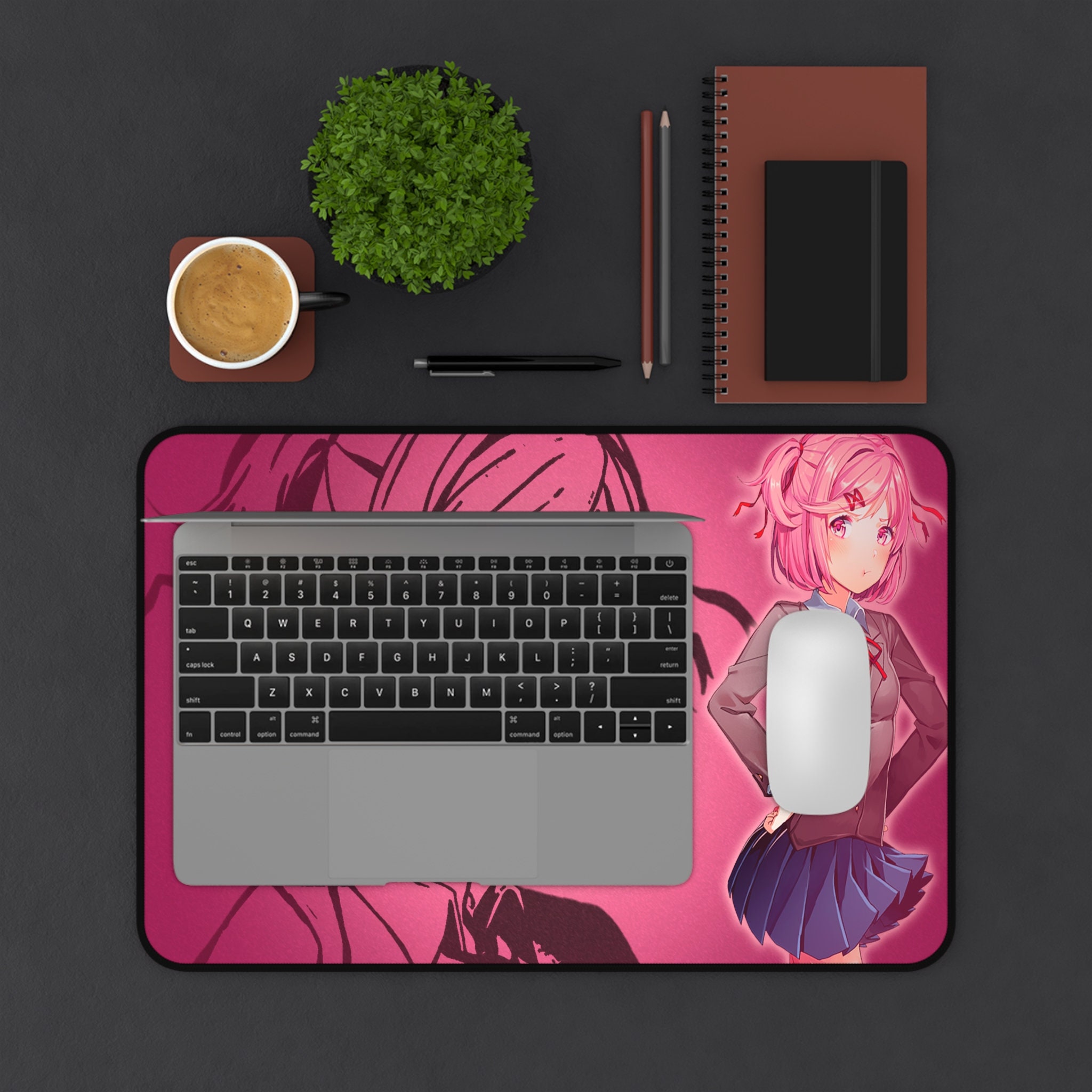 Natsuki Doki Doki Desk Mat - Etsy