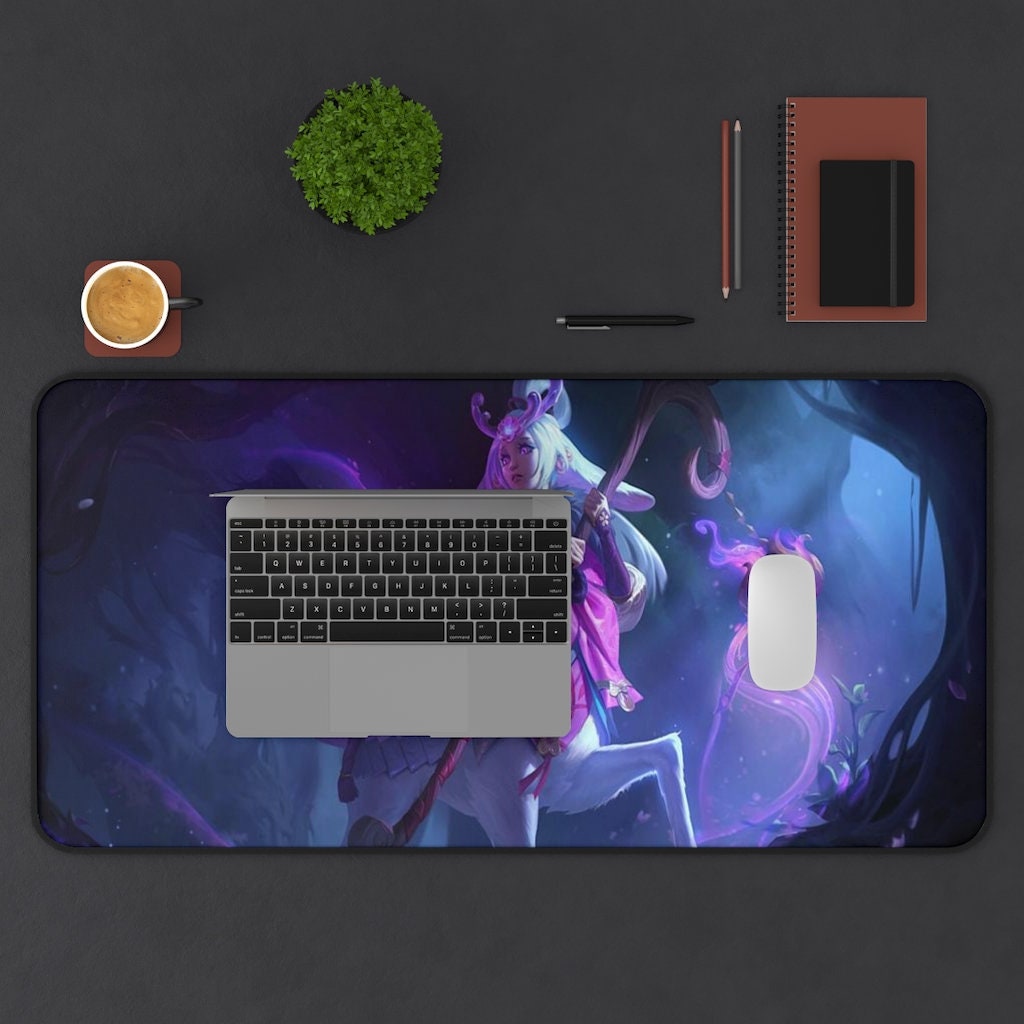Lillia Lol Desk Mat League of Legends Lillia Wallpaper Gaming Desk Mat ...