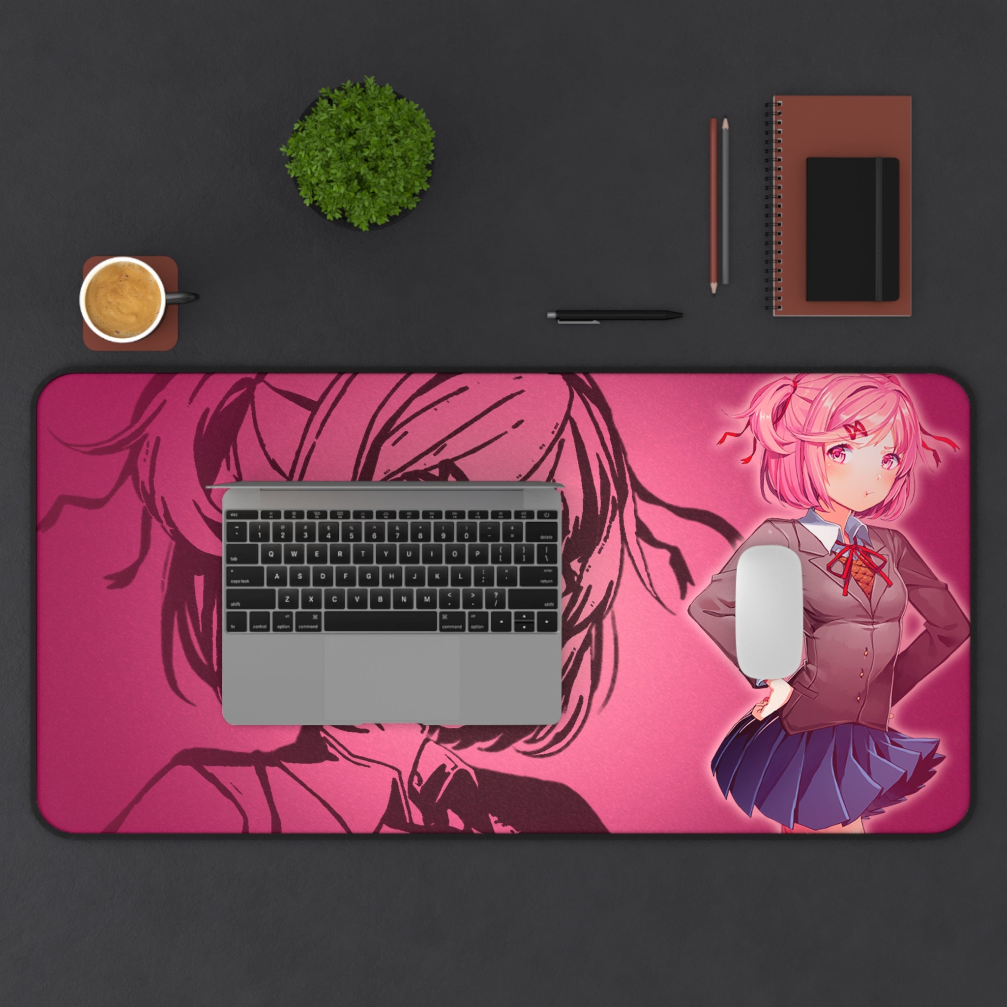 Natsuki Doki Doki Desk Mat - Etsy