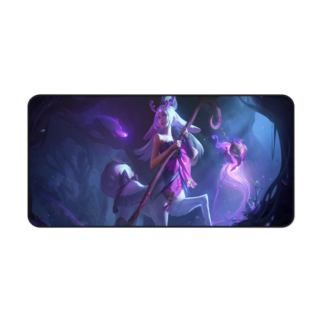 Lillia Lol Desk Mat League of Legends Lillia Wallpaper Gaming Desk Mat ...