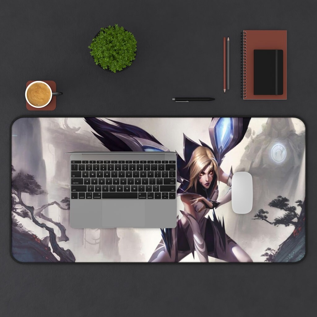 Kai'sa Lol Desk Mat League of Legends Kai'sa Wallpaper Gaming Desk Mat ...