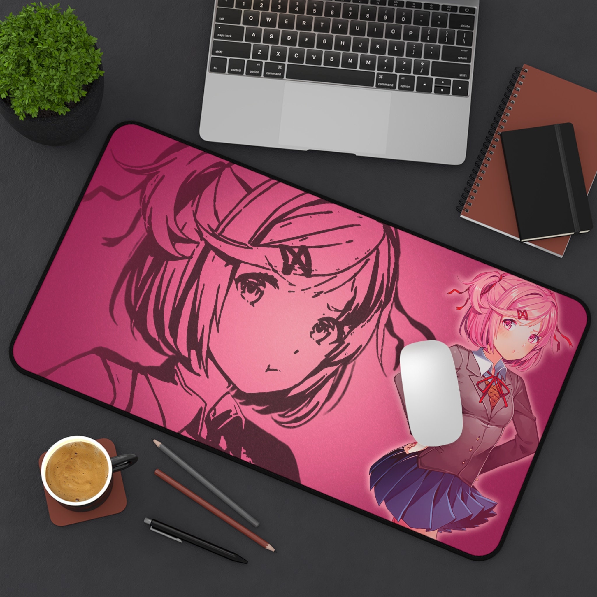 Natsuki Doki Doki Desk Mat - Etsy