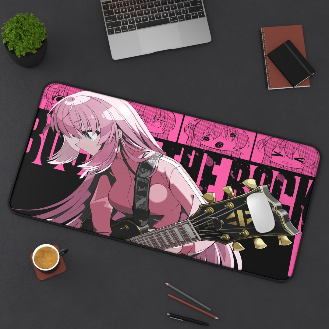 Anime Desk Mat Anime Mouse Pad Large Desk Mat Anime Mouse Mat 31 15.5 ...