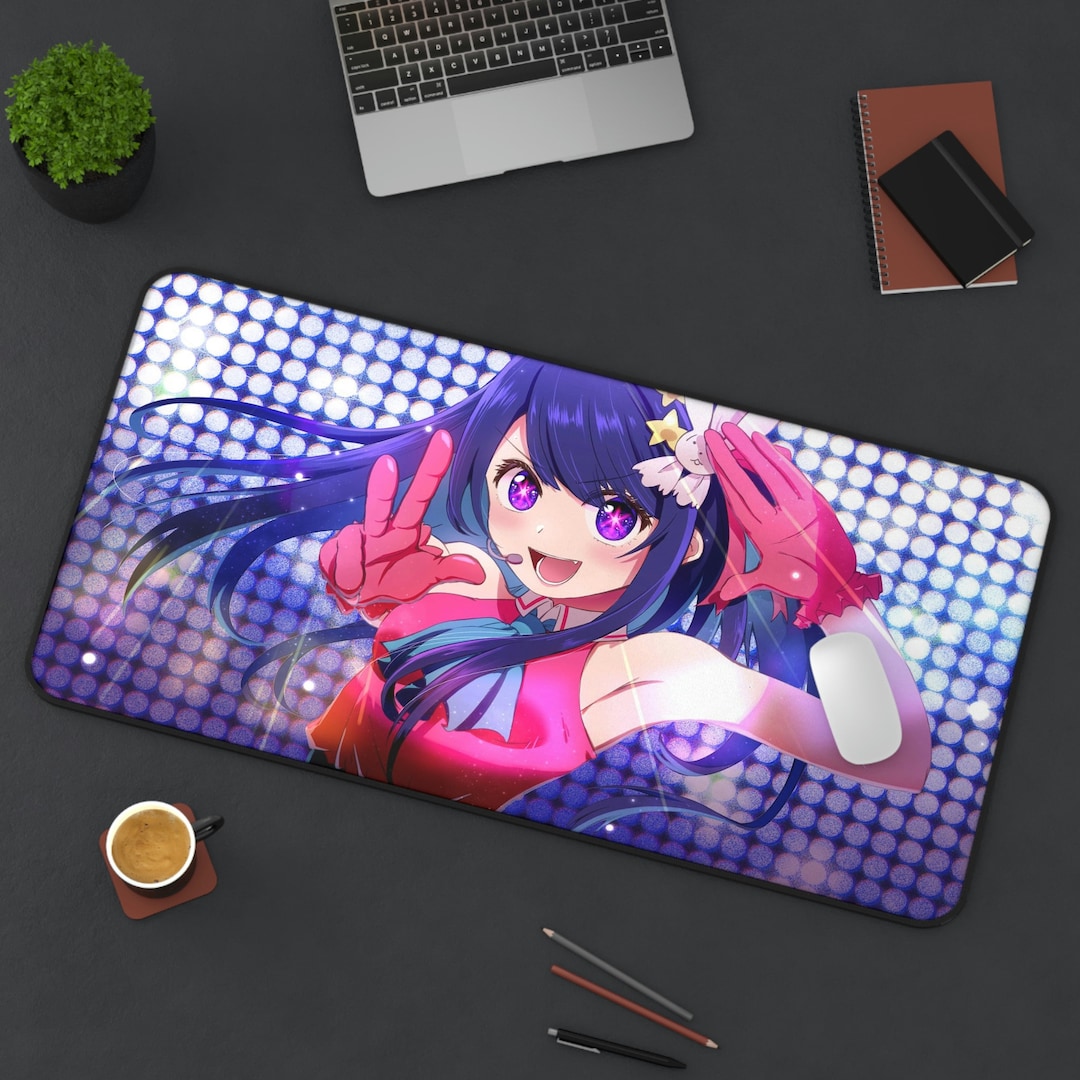 Anime Desk Mat Anime Mouse Pad - Etsy