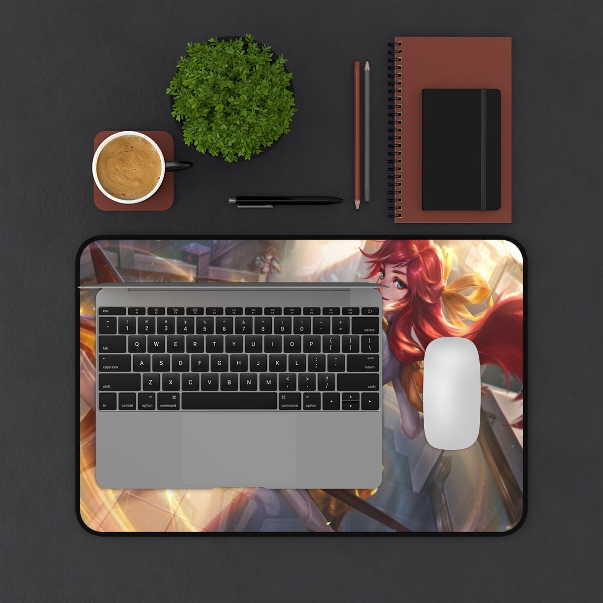 Lux Lol Desk Mat League of Legends Lux Wallpaper Gaming Desk Mat League ...