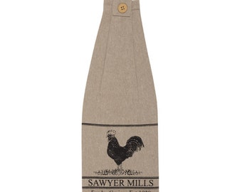 Rooster Kitchen Towel Holder - Etsy