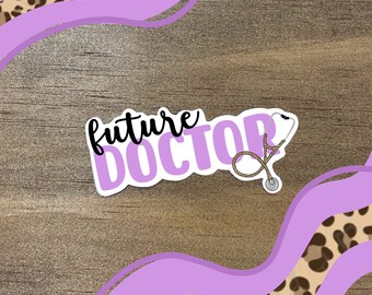 Future Doctor Sticker - Etsy