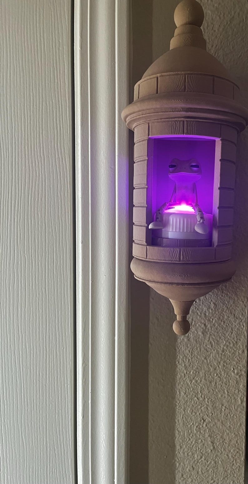 Puerto Rico Garrita Del Morro Lamp for the Wall With the Coqui and LED ...