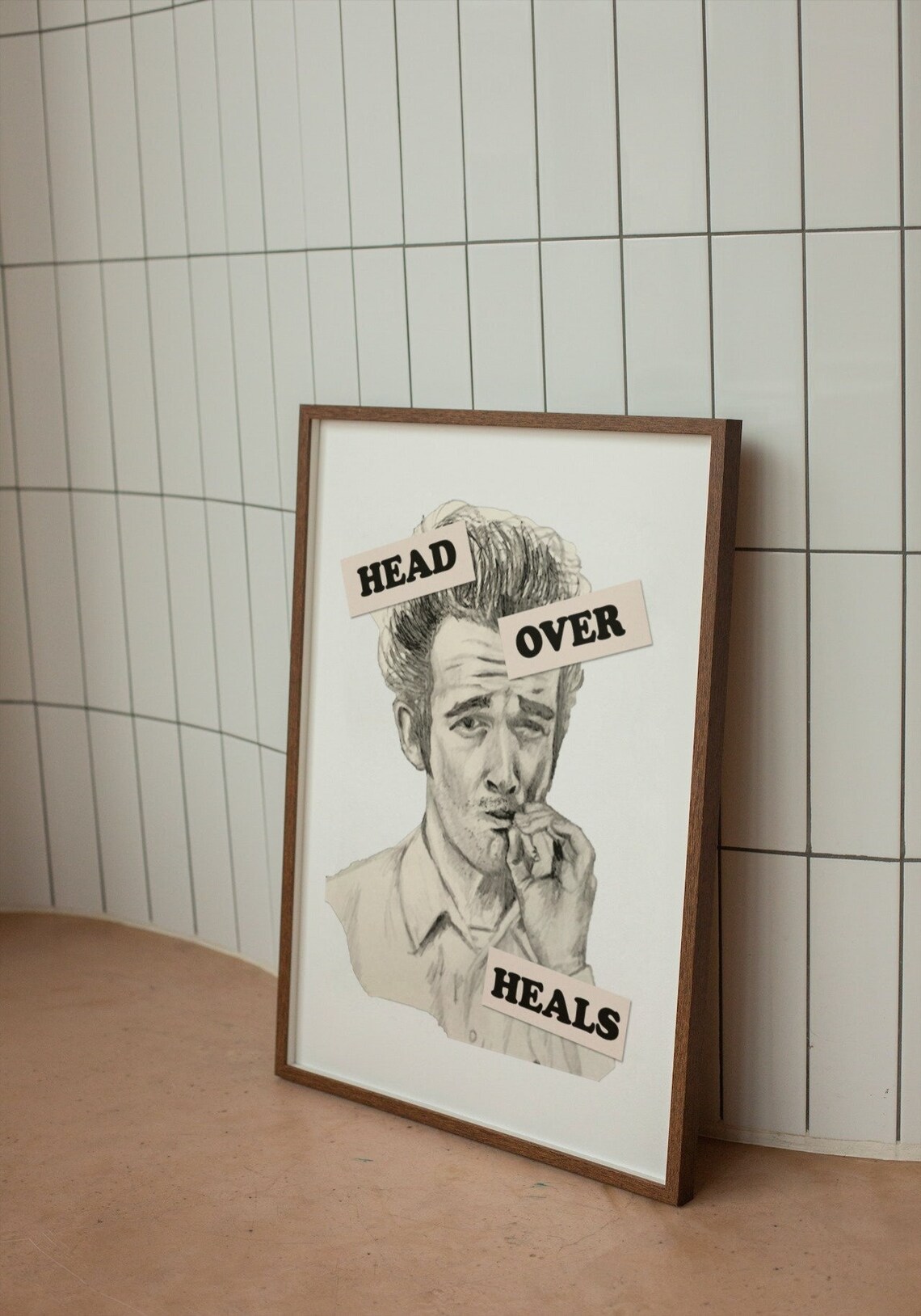 Matty Healy Poster | Matty Healy Print \ Matt Healy 1975 Print | 1975 ...