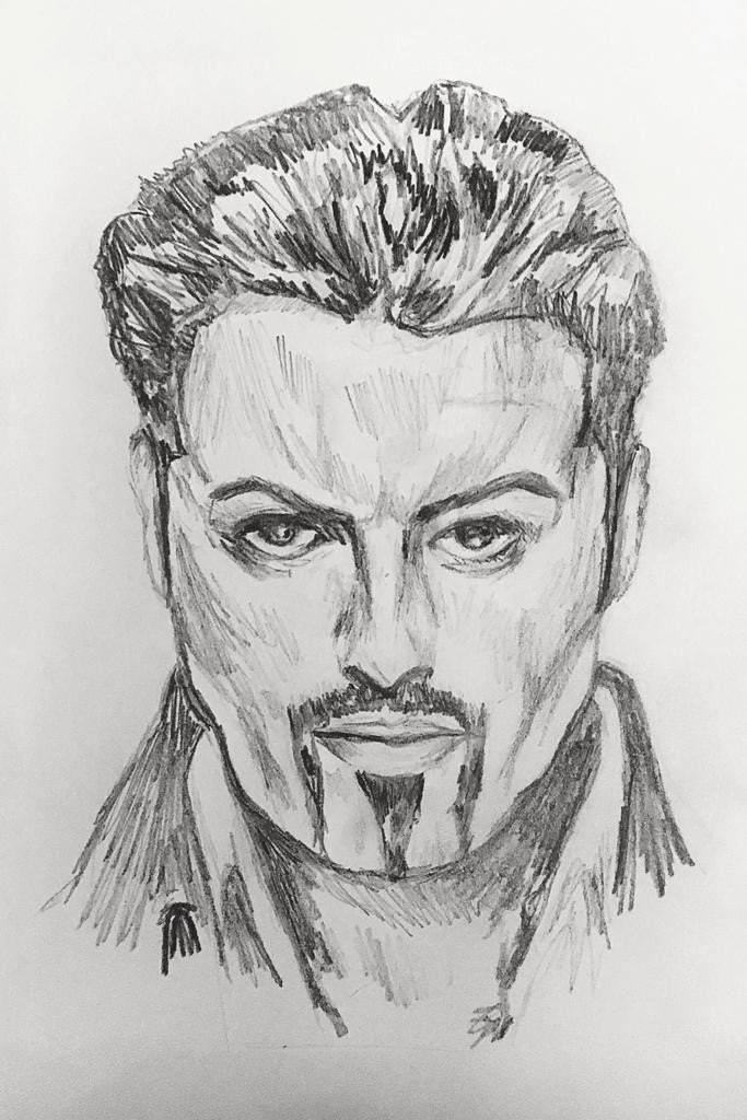 George Michael Print | George Michael Art | George Michael Gift | Wham ...