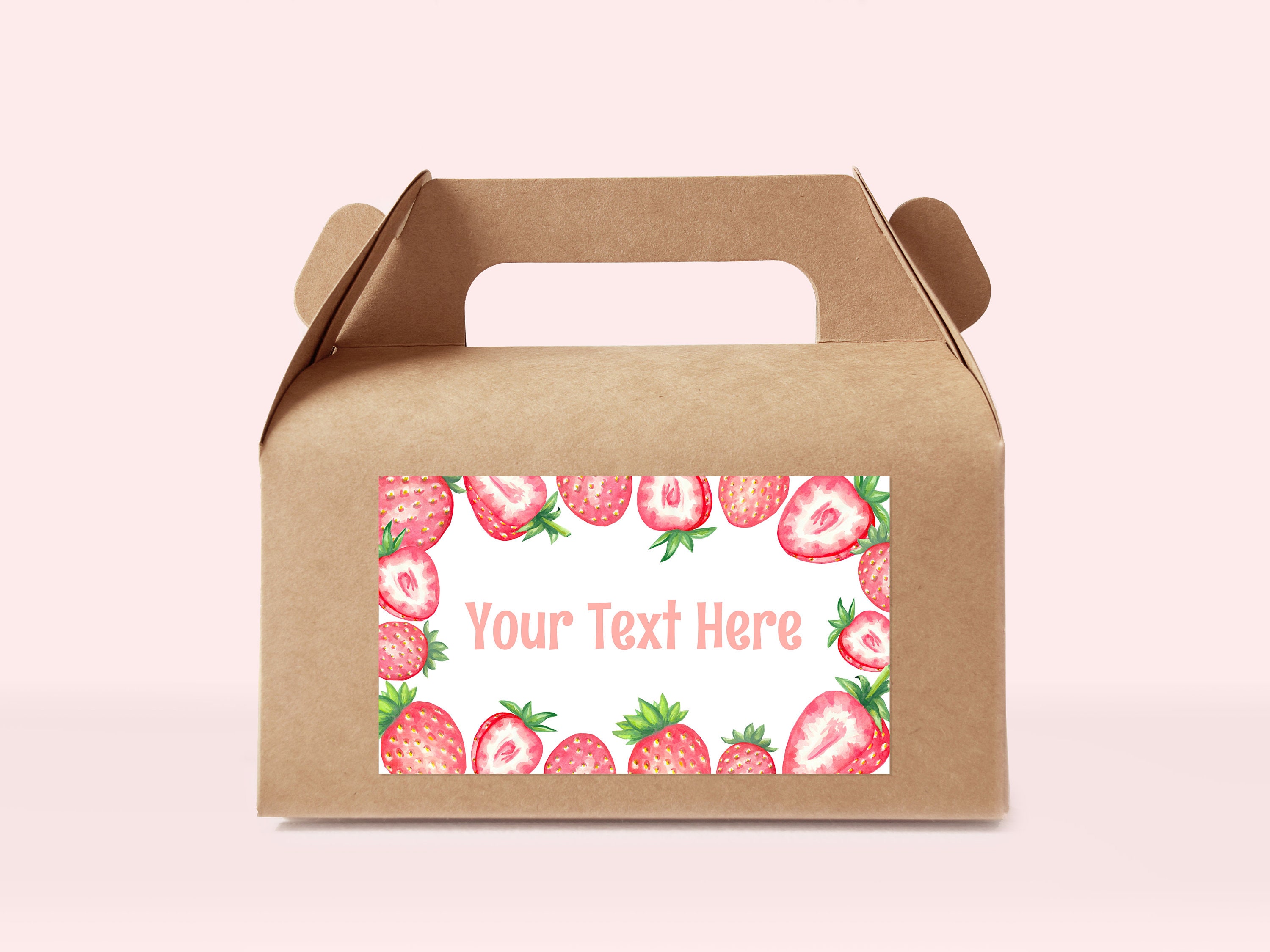 Editable Berry First Themed Party Favour Labels, Printable Berry Sweet ...