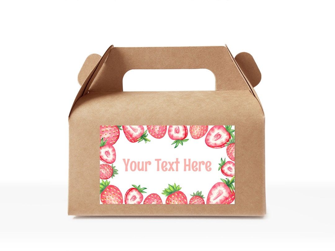 Editable Berry First Themed Party Favour Labels, Printable Berry Sweet ...