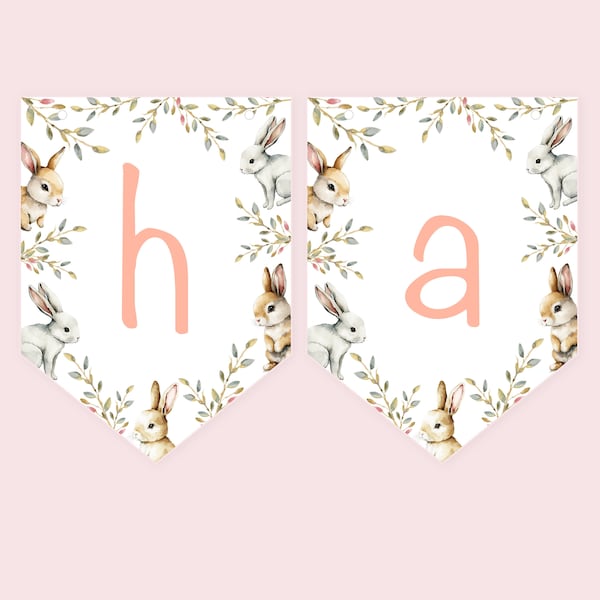 Easter Bunting - Etsy