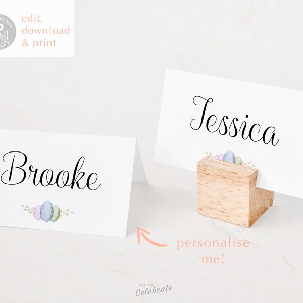 Diy Name Cards - Etsy