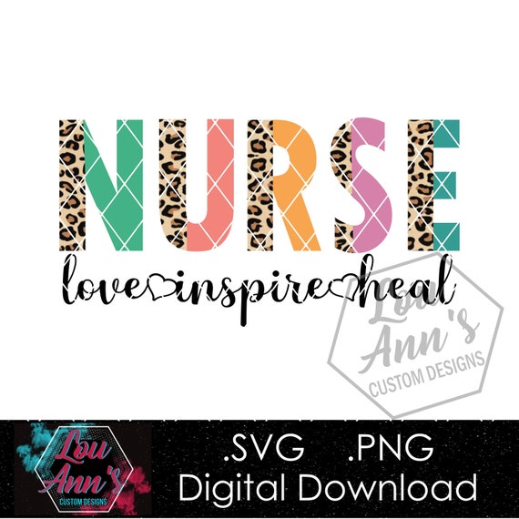 Nurse Leopard .SVG .PNG Digital Download | Etsy